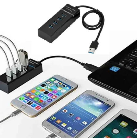 Super High Speed USB 3.0 4 Ports USB HUB 50Mbps Plug And Play 4 Ports ...