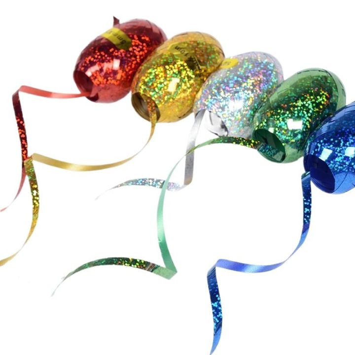 Curly Ribbon/Balloons Ribbon Available in all Colors, Durable 10m 4pcs ...