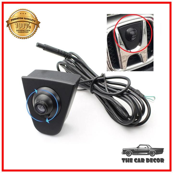 Honda HD CCD night vision water proof car camera front view | Daraz.pk