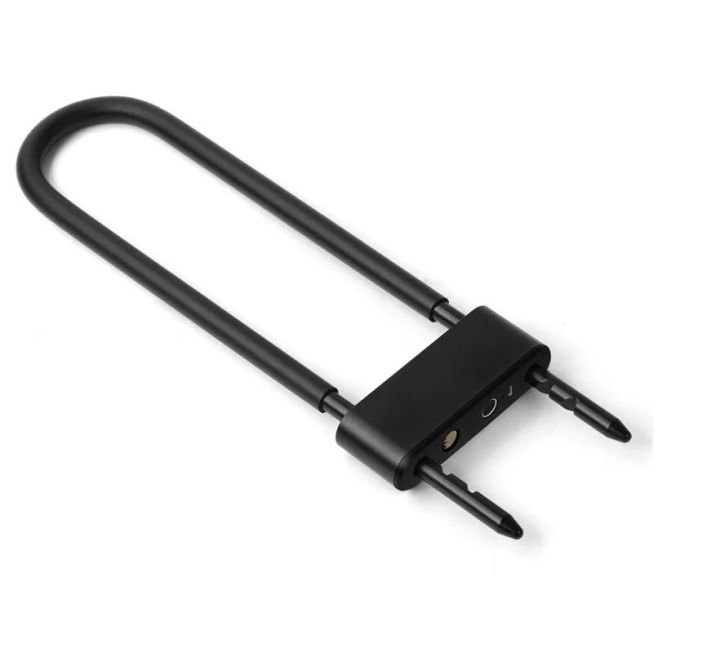 Smart Fingerprint Lock U Shape Lock Safety Lock Double Open Glass Door ...