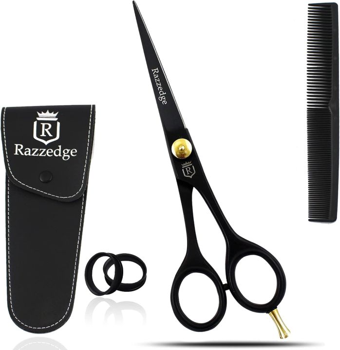 Professional Barber Scissors, Hair Cutting Scissors Hairdressing Shears ...
