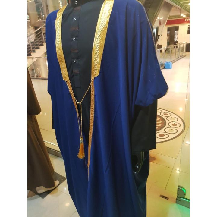 Bisht - The Arabic Gown - Royal Blue | Daraz.pk