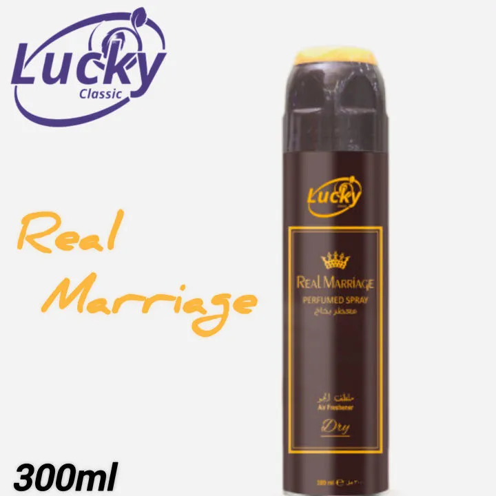 Lucky Perfumed Spray (Real Marriage) - 300ml | Daraz.pk