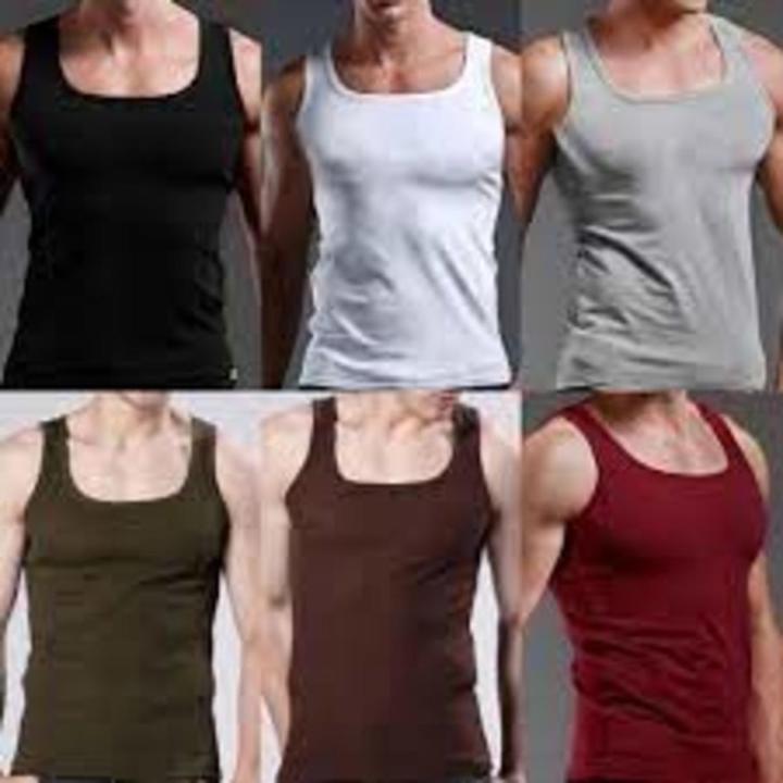 Pack of 4 Tanks ( Sando ) For Random Colors boys & Men | Daraz.pk