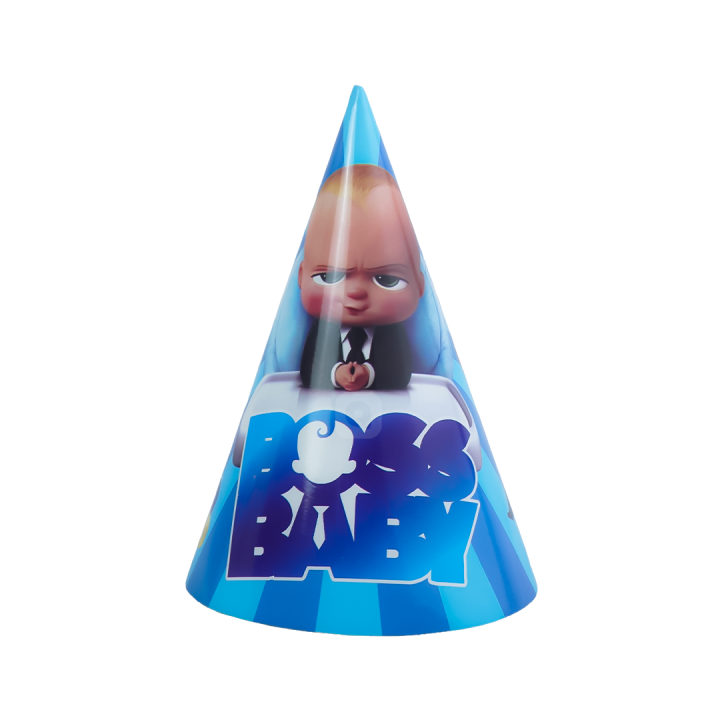 Character Theme Birthday Party Cap for Kids | Colorful Cartoon Printed ...