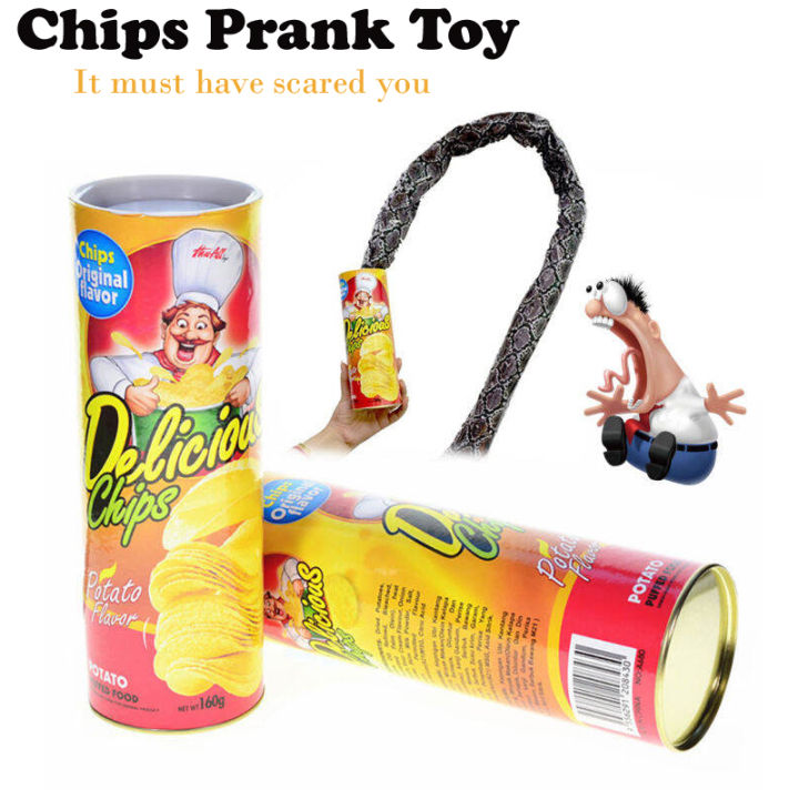 Potato Chips Snake Prank Toy | Fake Snake Surprise Toy | Funny Prank ...