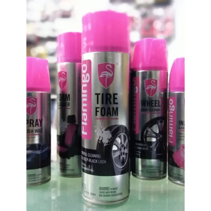 Flamingo Tyre Foaming Spray-650ml | Daraz.pk