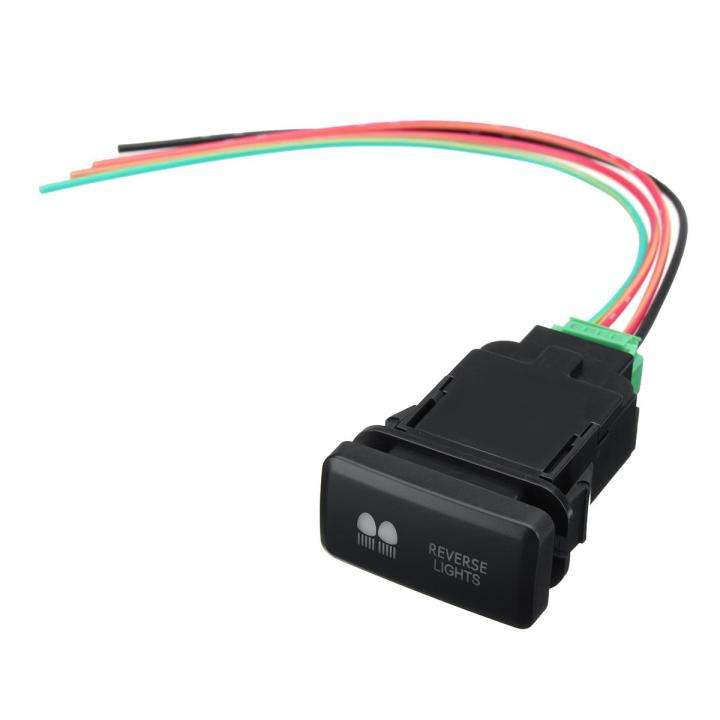 Your good helper Horizontal Push Switches LED Green Red for Hilux ...