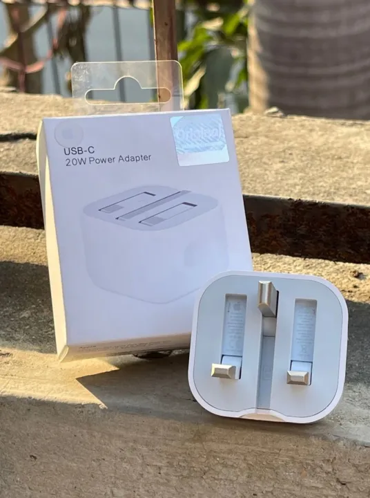 Buy Original Apple 20W USB-C Power Adapter Wall Charger + Fast Charging ...