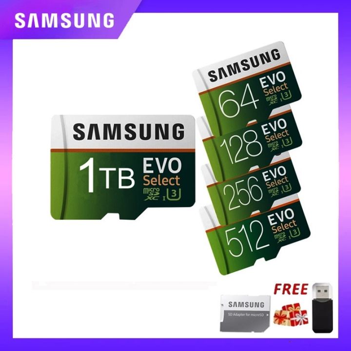 Original【24h Ship+Ready stock】COD FREE Shipping+Samsung evo micro sd Card 1TB 512gb 256gb 128gb ...