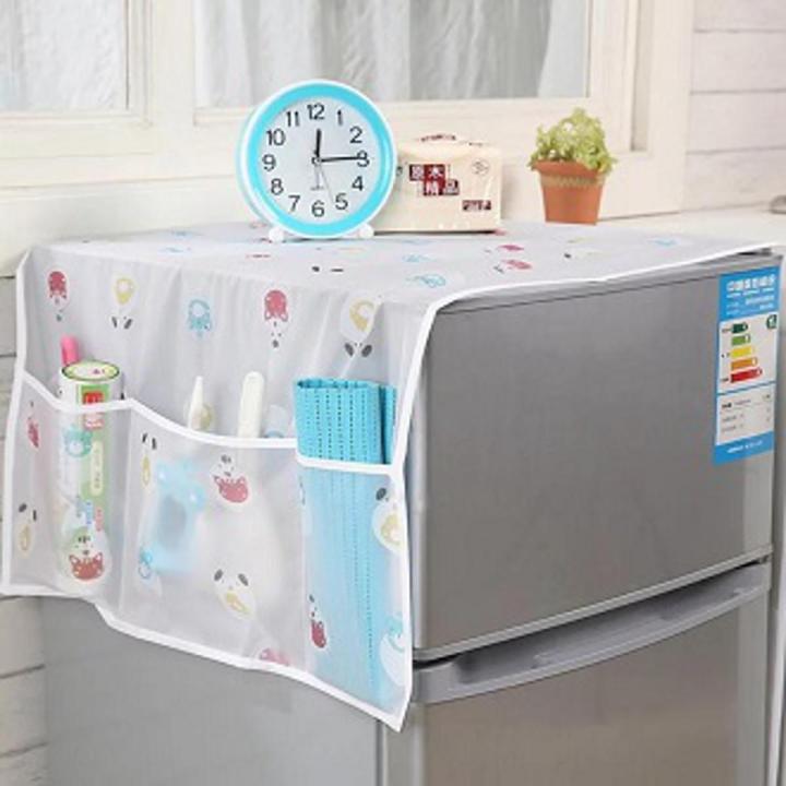 Premium Dust-Resistant Fridge Cover with Spacious PocketsUltimate Water ...