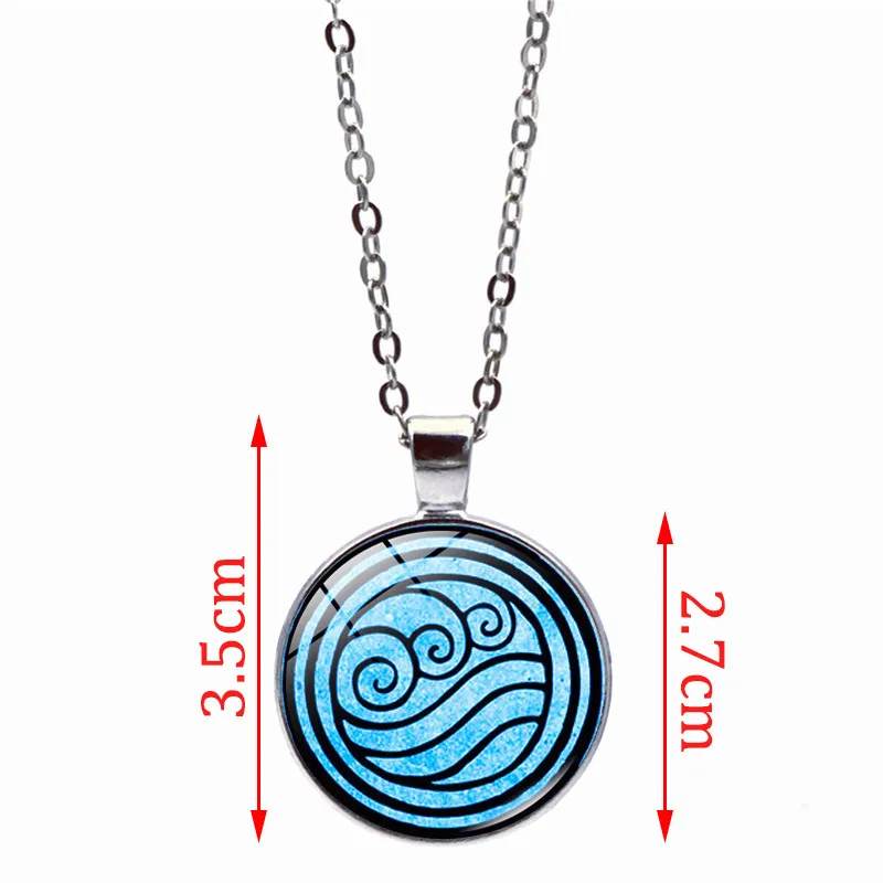 Avatar The Last Airbender Necklace for Women Jewelry Air Nomad Fire and ...