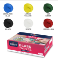 Bluebird Glass Paints – 25ml (Set of 6 Primary Colors) | Daraz.pk