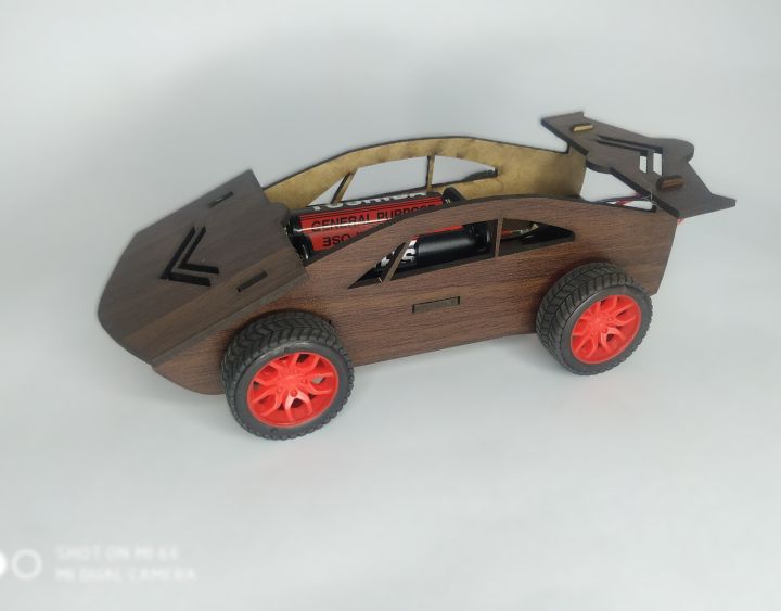"DIY Wooden Toy Car Kit for School Projects | STEM Learning Electric ...
