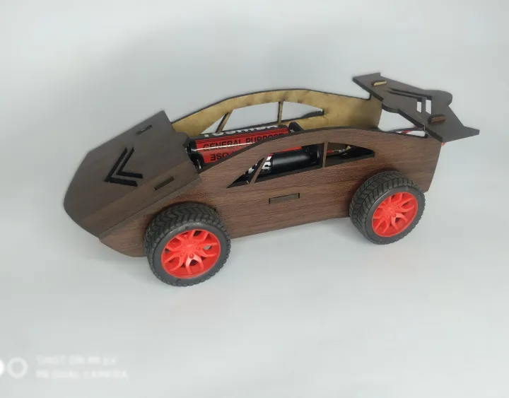 "DIY Wooden Toy Car Kit for School Projects | STEM Learning Electric ...