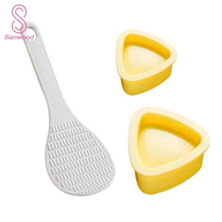 Onigiri Mold Food Grade PP Japanese Triangle Rice Ball Sushi Maker Kit ...