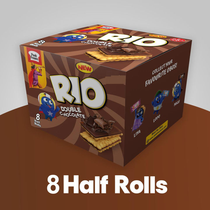 Peek Freans Rio Double Chocolate Half Roll | Daraz.pk