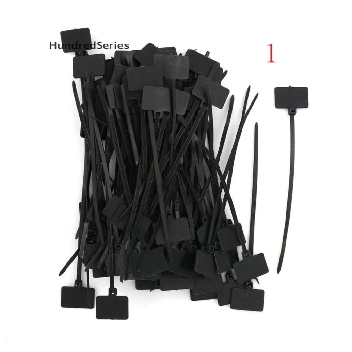 【HundredSeries】 100Pcs RJ45 RJ12 Wire Power Cable Label Mark Tags Self ...