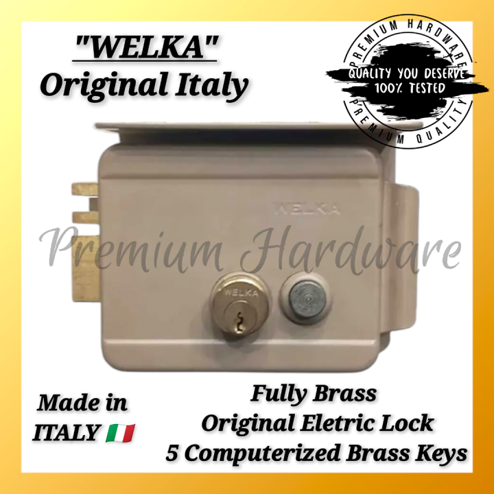 Welka Precision Electric Lock with Computerized Key | Daraz.pk