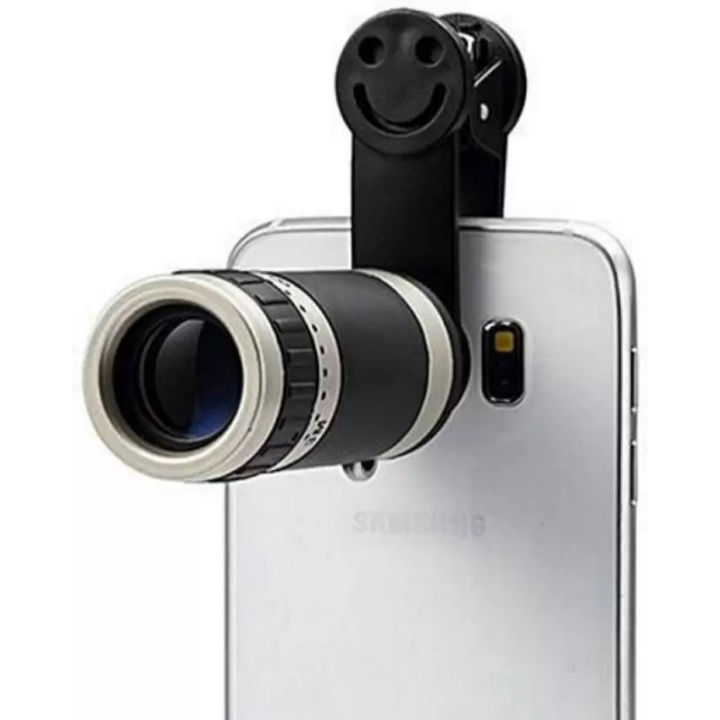 Original 8x Mobile Zoom Lens Better Quality - Silver | Daraz.pk