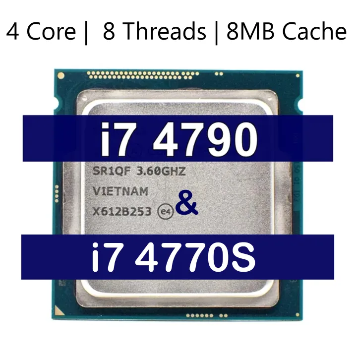 Intel Core I7 4th Generation Processor i7 4770S & I7 4790 Mixed - Core ...