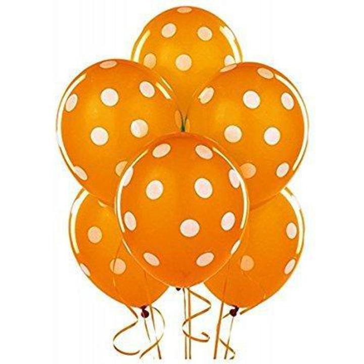 20 Pcs Polka Dots Balloons - Large Size Thick Polka Dot Letax Balloons ...