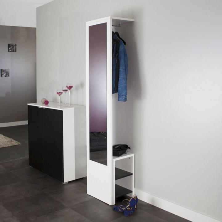 3 in 1 Dressing Mirror Dressing Table With Shoes Rack and Hanger ...