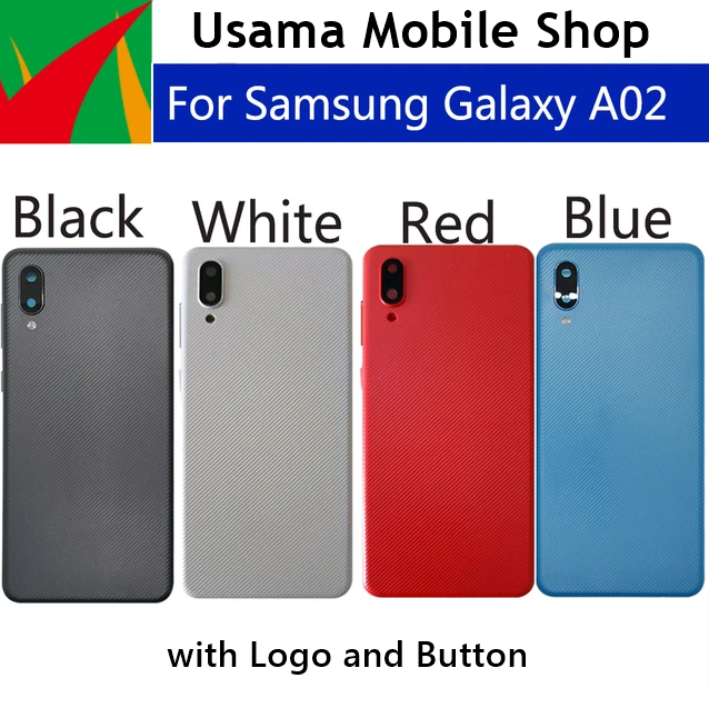 Samsung A02 Back Battery Cover Rear Door Housing Case , Back Panel for ...