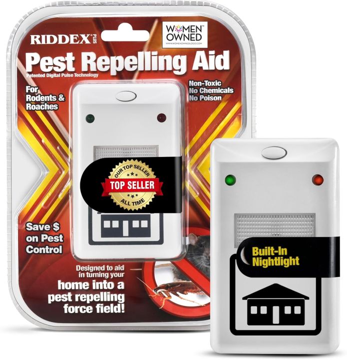 Riddex Mosquito Riddex Plastic Pest Repelling Aid Plug Indoor ...