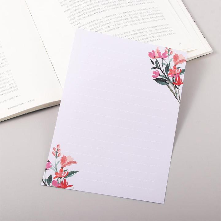 Stationery Office Letter Pad Wedding Invitation Gift Flowers Envelope ...