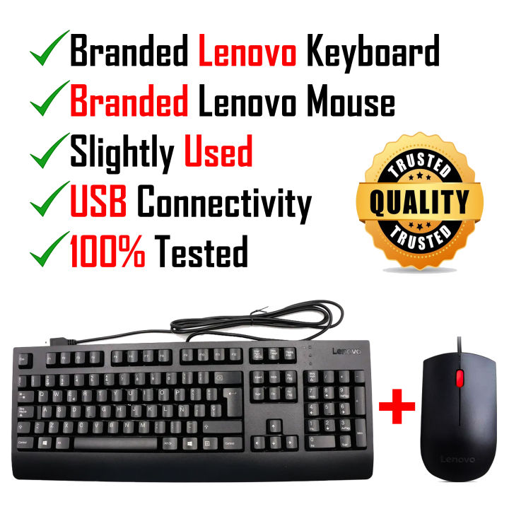 Lenovo Keyboard and Mouse Set - Lenovo Wired USB Keyboard and Mouse ... Lenovo Keyboard and Mouse Set - Lenovo Wired USB Keyboard and Mouse ...