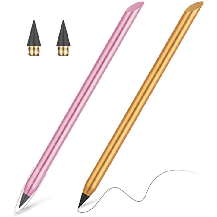 Inkless Pencil, Infinite Metallic Writing Pencil, Eternal Portable ...