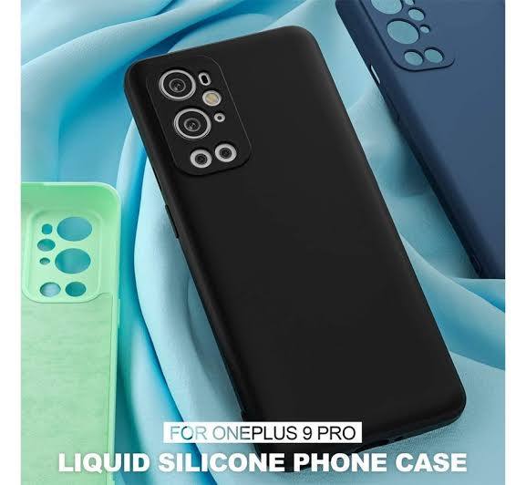 One Plus 9 Pro Soft Silicone Premium Full-Body Protective Bumper Case ...