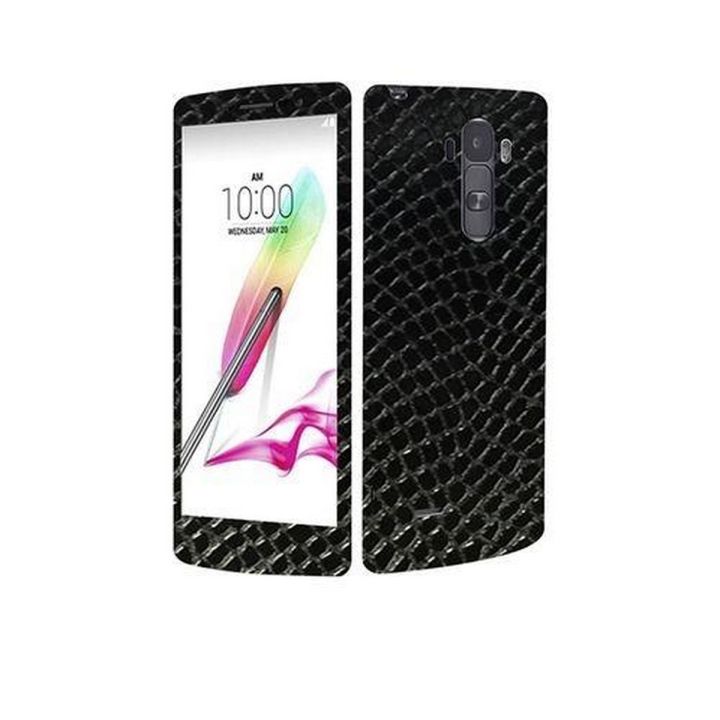 LG G4 Stylus Snake Leather Texture Skin - Black | Daraz.pk