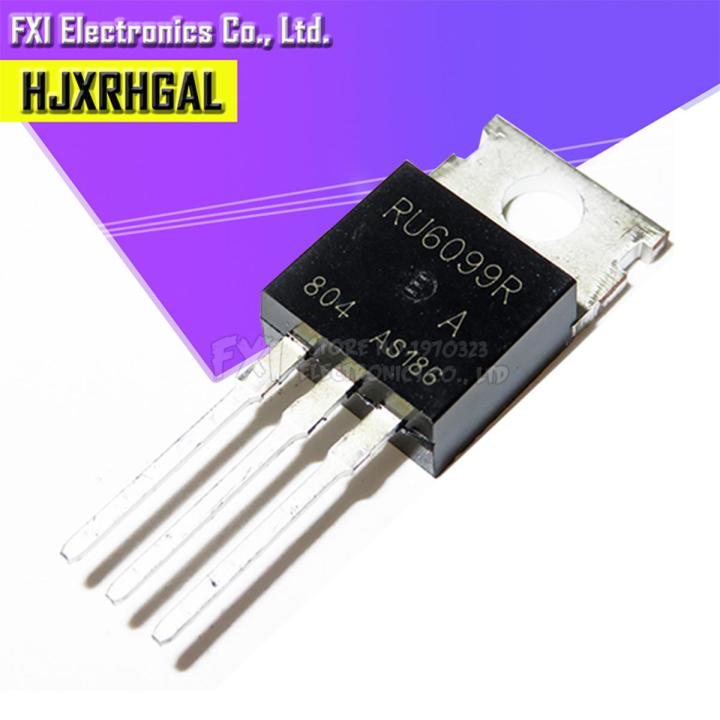 10pcs RU6099R RU6099 mos tube 120A 60V TO-220 inverter field effect transistor 100% new original ...