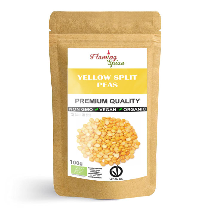 YELLOW SPLIT PEAS 100g | Daraz.pk