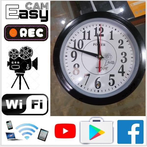 Wifi Wall Clock Camera For Home Security With Look Cam Application Of ...
