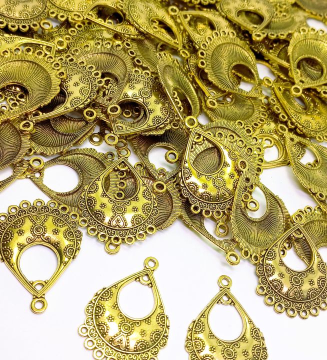 2pcs, Fancy Metal Earring Findings/Components/Pendants/Charms, about ...