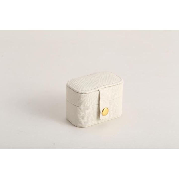 Travel size jewellery ring PU leather (Fabric Texture) box, Ring ...
