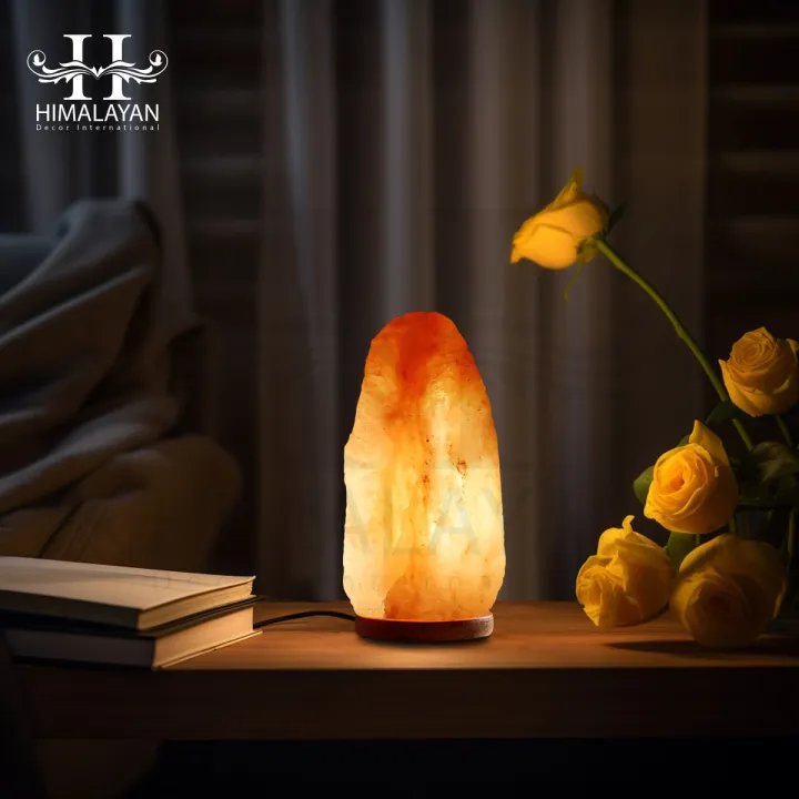 Pure Himalayan Natural Hand Carved Salt Lamp (Small Size) | Daraz.pk