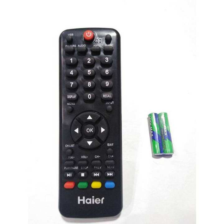 Universal Remote HAIER1 LCD/LED TV +Free Cell AAA | Daraz.pk