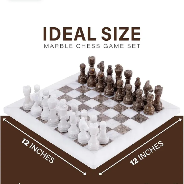 Luxurious Marble Chess, Professional Chess Set, Handmade Marble Chess ...