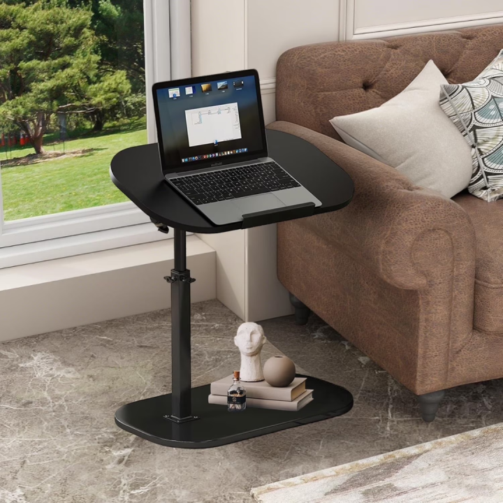 90° Tilting & 360° Swivel Work Table – Multi-Purpose Laptop Table ...