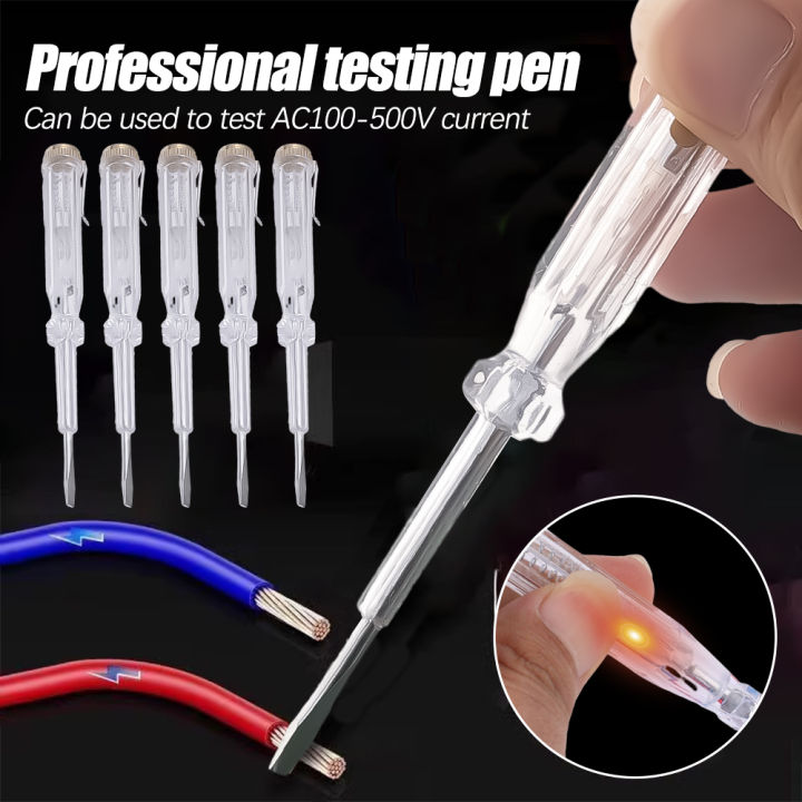 Intelligent Electrical Screwdriver Pen Non-contact 24-250V One Word Bit ...