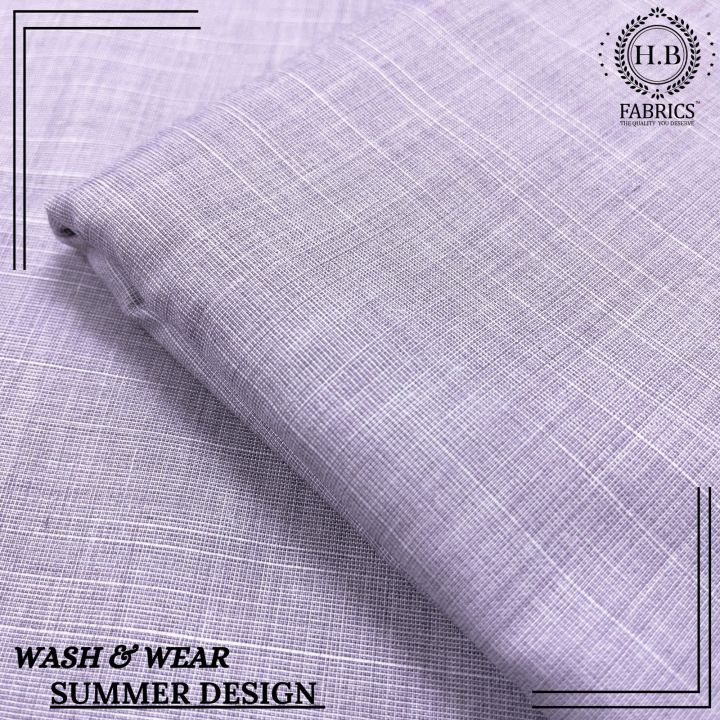 H.B Fabrics Premium Slub Textured Unstitched Suit For Men | Daraz.pk