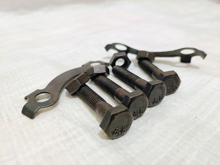 GRARI BOLT KIT BLACK TEMPERED CD70 / SPROCKET BOLT KIT TEMPERED CD70 ...