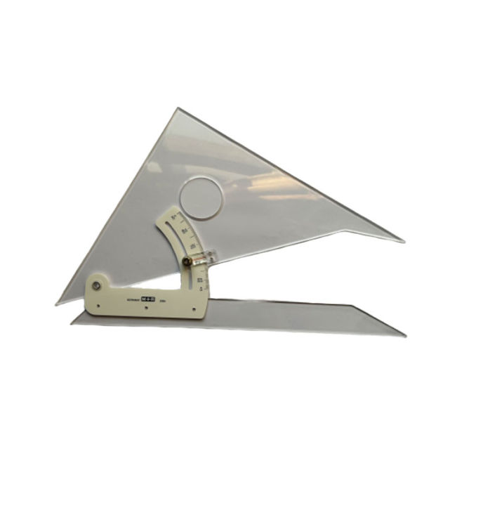 M+R Adjustable Set Square, Adjustable Triangle 12 inch for Technical ...