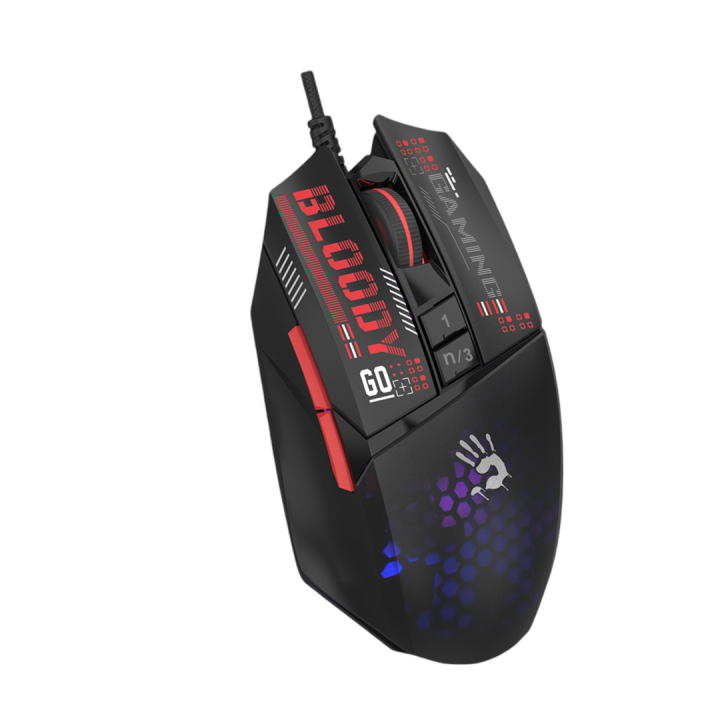 Bloody W60 Max Mini RGB Gaming Mouse - MAX BC3332-A 12K Sensor - 12,000 ...