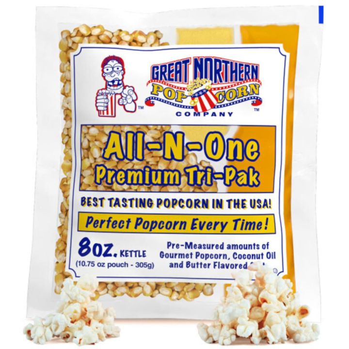 Premium Popcorn – 305gm | Ready-to-Pop Non-GMO Corn Kernels | Buttery ...