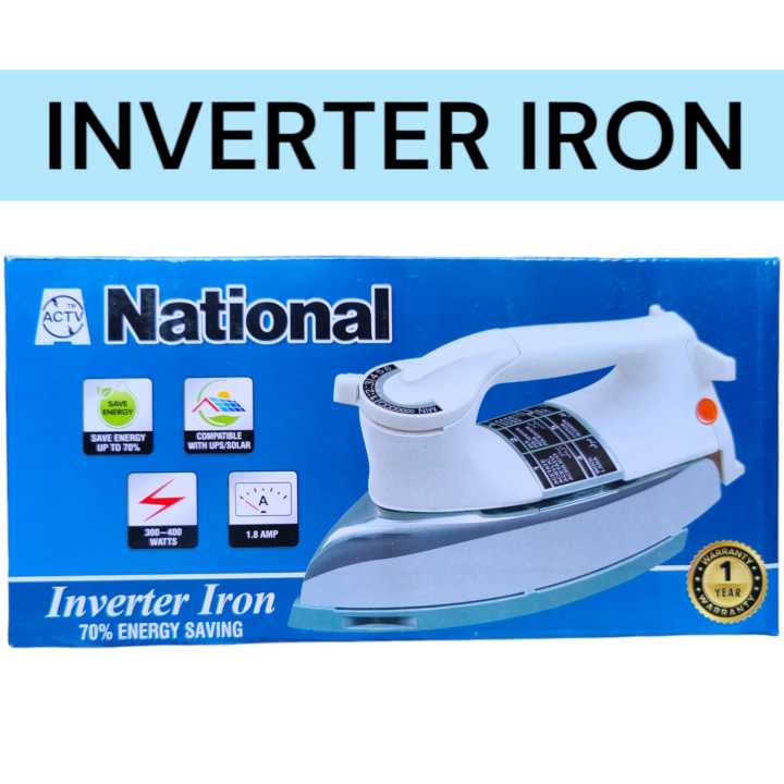 ELECTRIC INVERTER DRY IRON 400 WATTS UPS/SOLAR WORKING | Daraz.pk